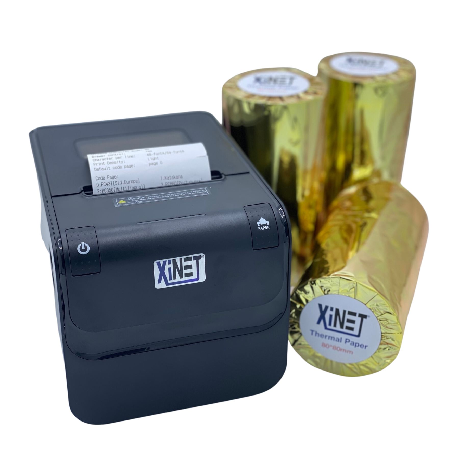 เครื่องพิมพ์ใบเสร็จ MD-25 | พิมพ์ความร้อน 80 มม. | เชื่อมต่อ USB + LAN ...